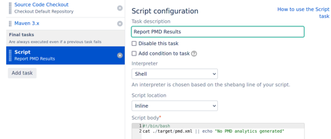 PMD Analysis Results