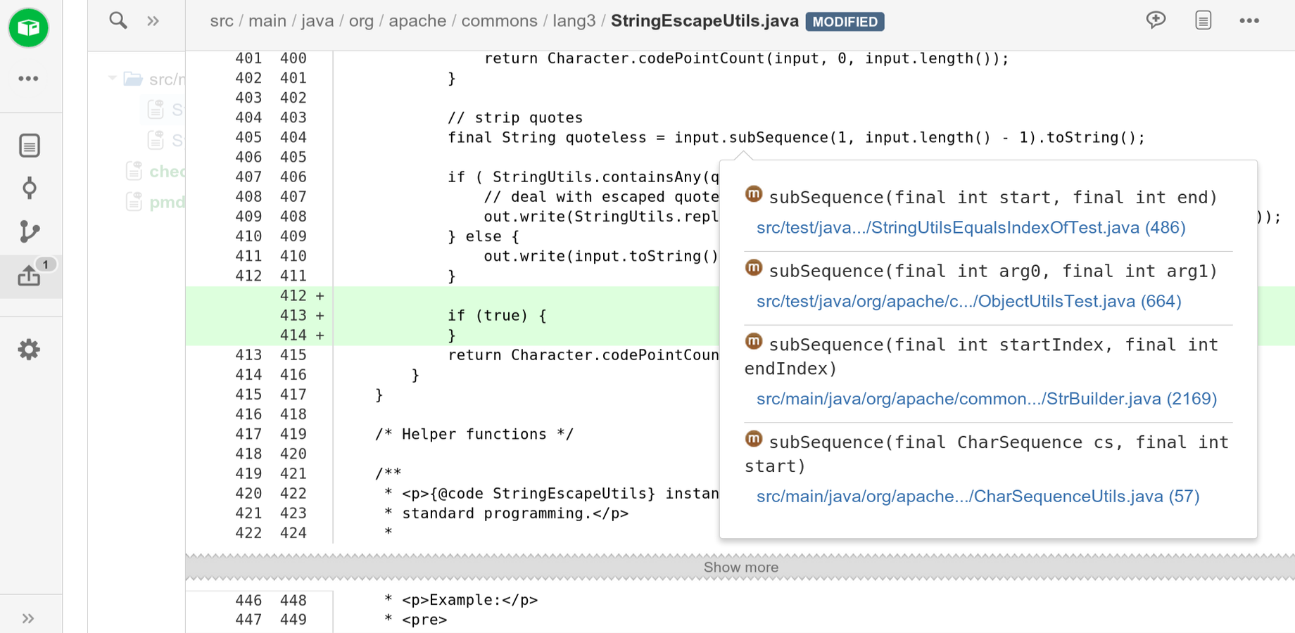 (Deprecated, Bitbucket 6 Only) Cross-referencing feature